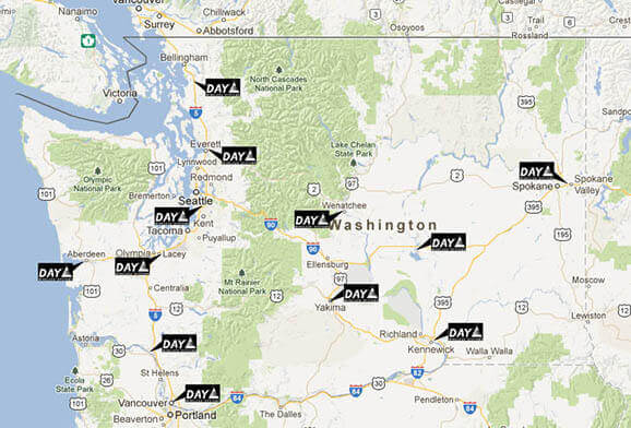 Day Wireless Systems Washington Shop and Office Locations